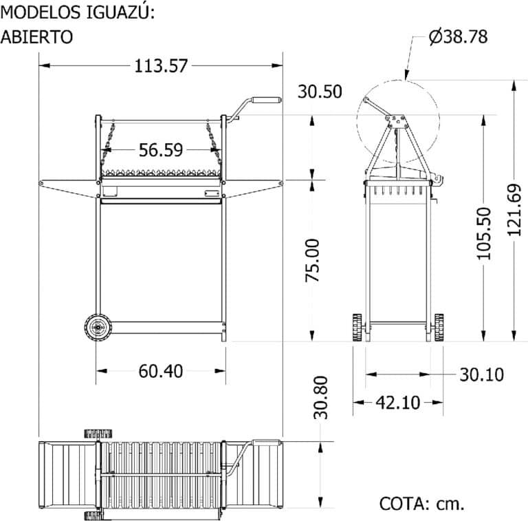 Asadores Hobby Grill 🔥 Expertos en Asadores tipo Argentinos VE