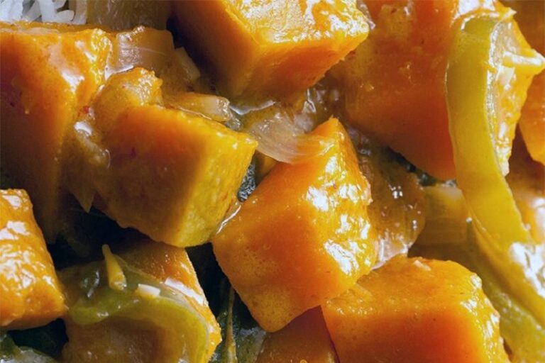 Receta Calabaza glaseada con miel y curry