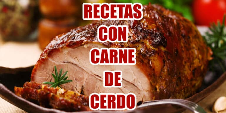 Recetas con Carne de Cerdo: Atrévete a preparar las Mejores YA